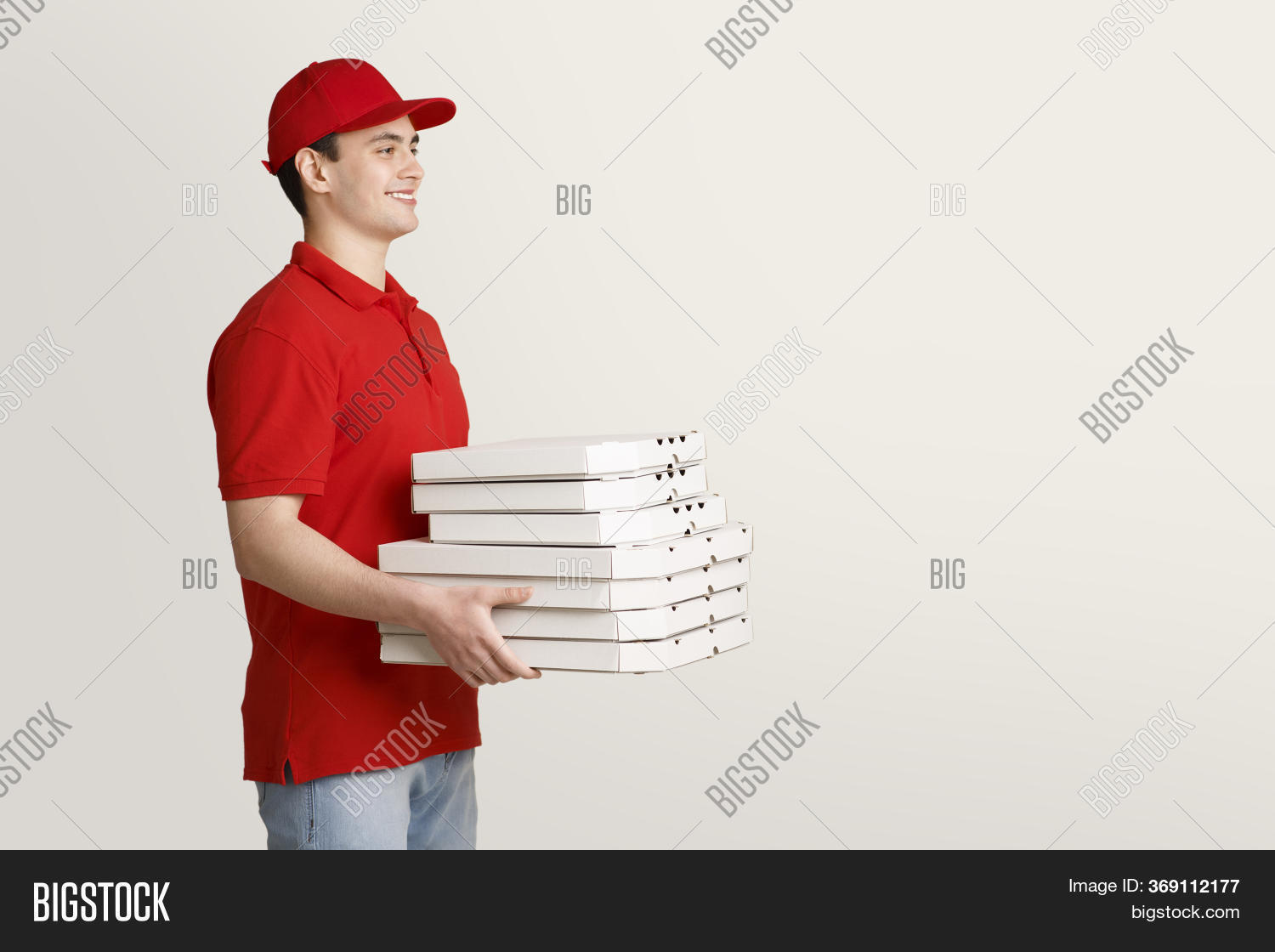 Fast Pizza Delivery. Image & Photo (Free Trial) | Bigstock
