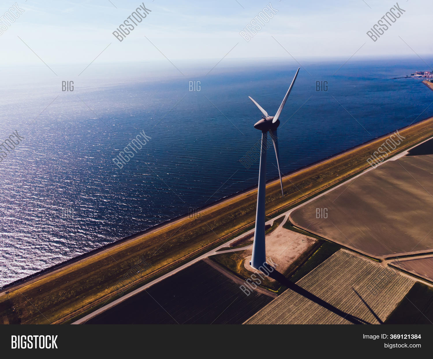 Modern Windmills On Image & Photo (Free Trial) | Bigstock