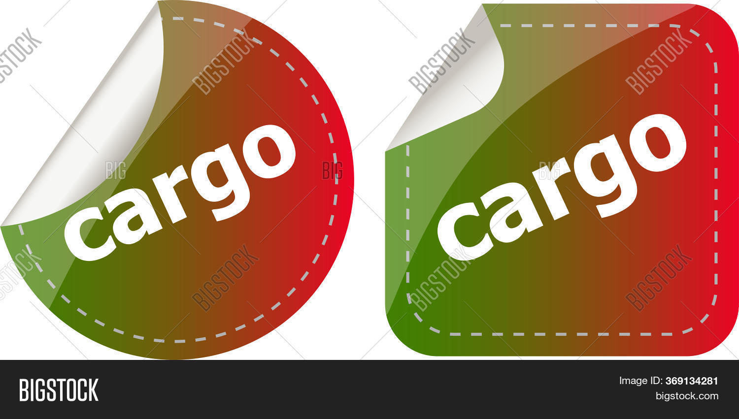 Cargo Word Stickers Image & Photo (Free Trial) | Bigstock