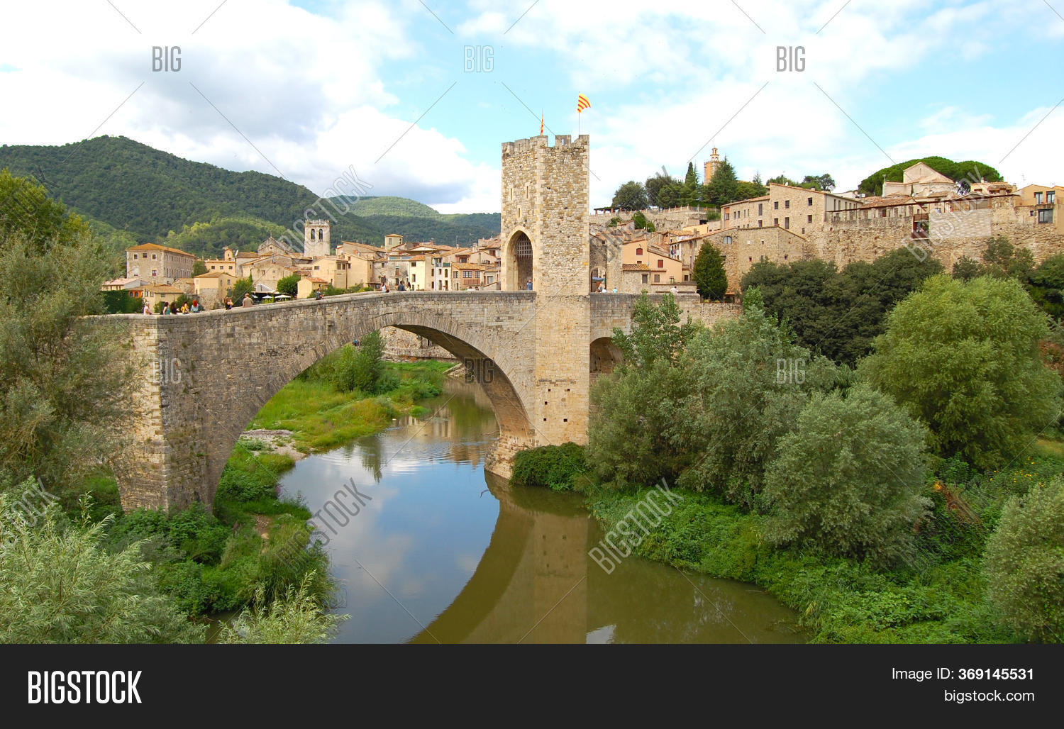 Medieval Town Besalú Image & Photo (Free Trial) | Bigstock