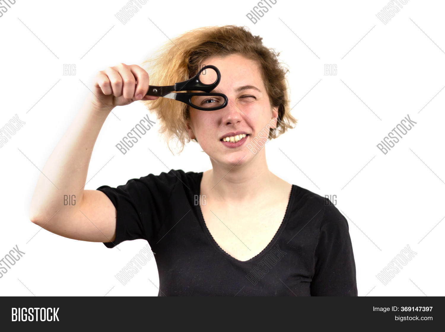 Girl Holds Pair Image & Photo (Free Trial) | Bigstock