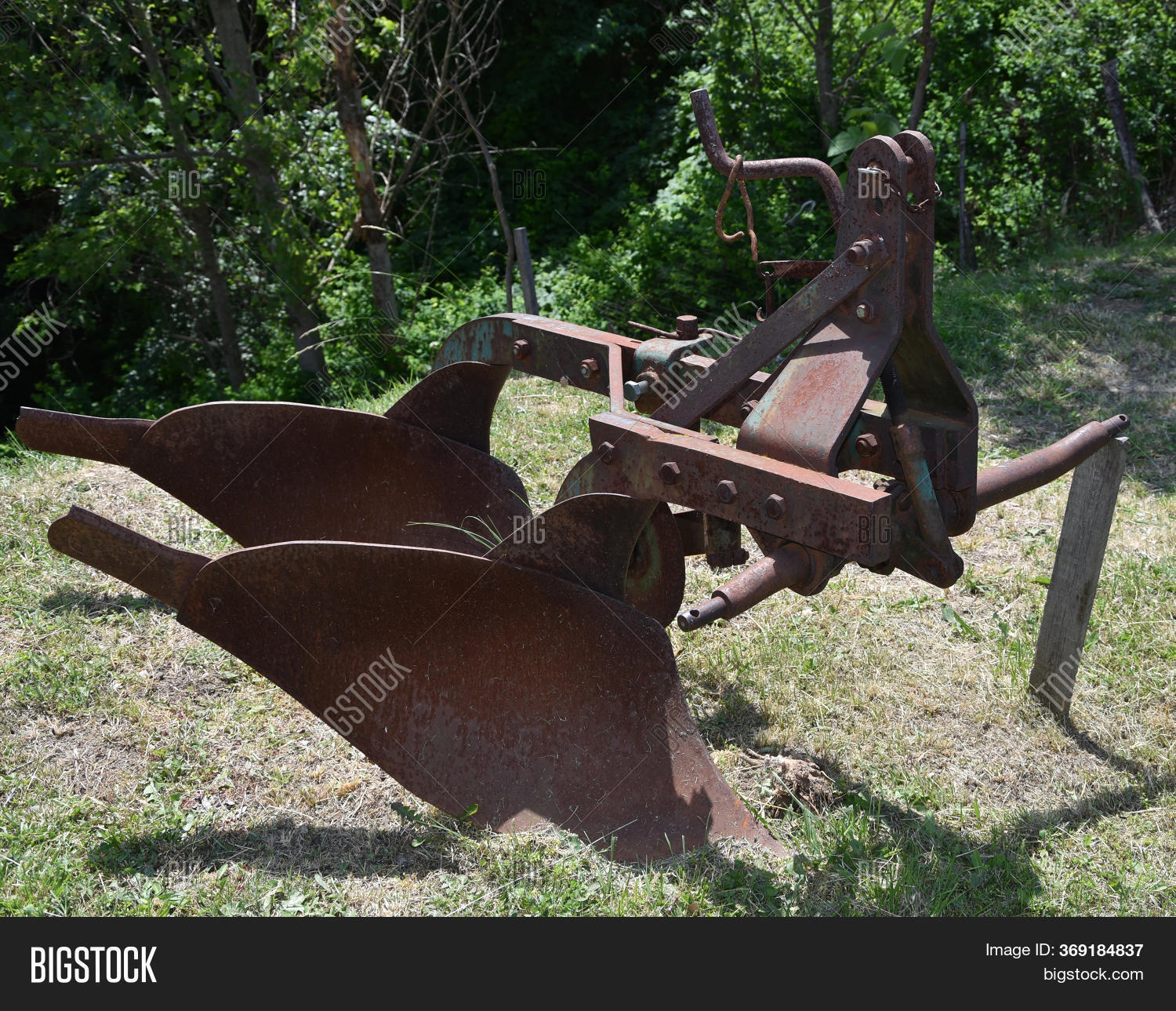 Vintage Rusty Plow Image & Photo (Free Trial) | Bigstock