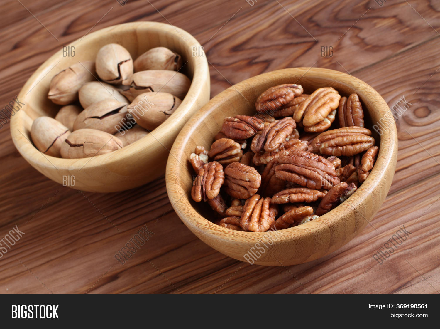 Peeled Pecan Nuts Image & Photo (Free Trial) | Bigstock