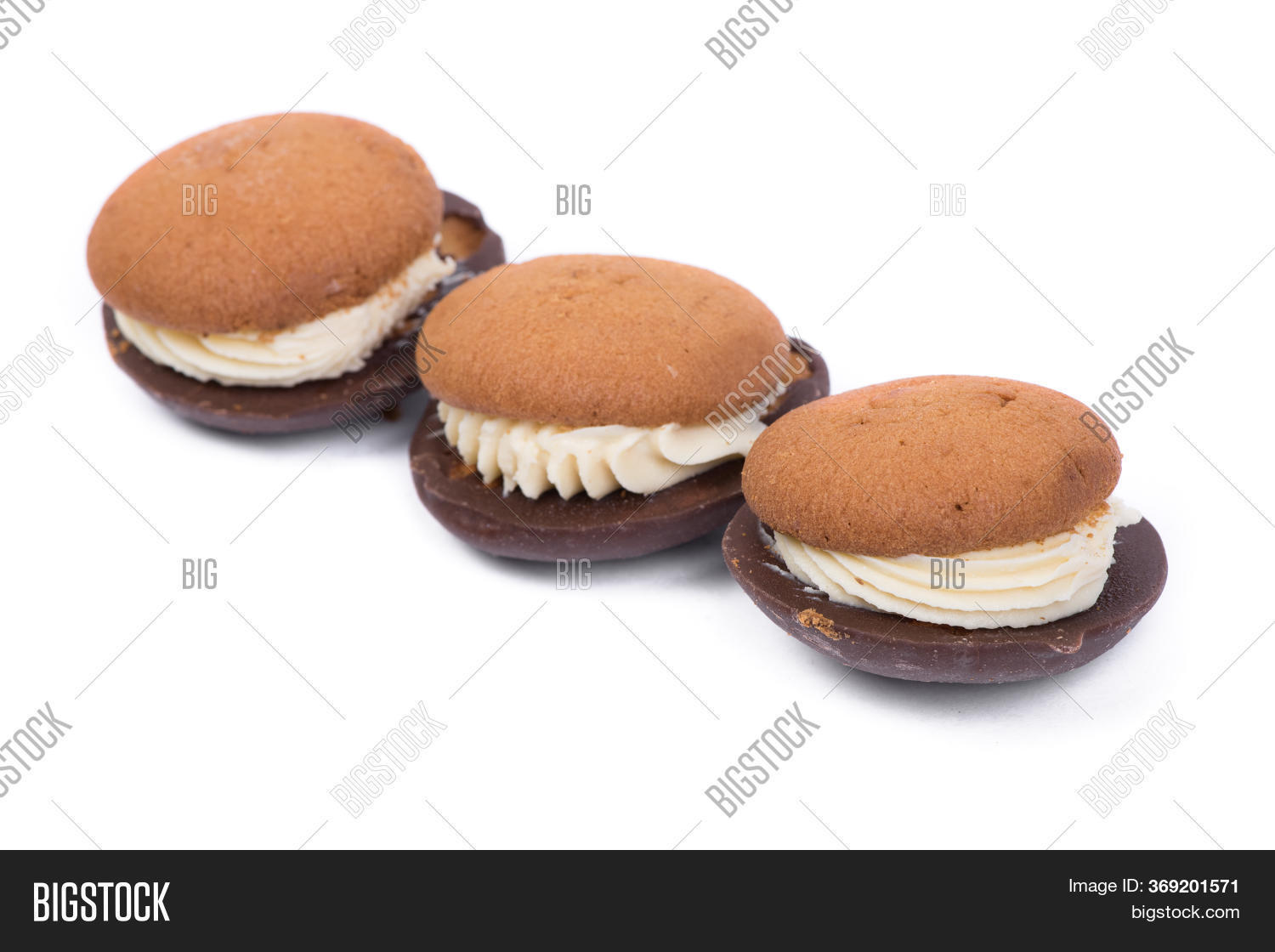 Three Pastry Biscuit Image & Photo (Free Trial) | Bigstock
