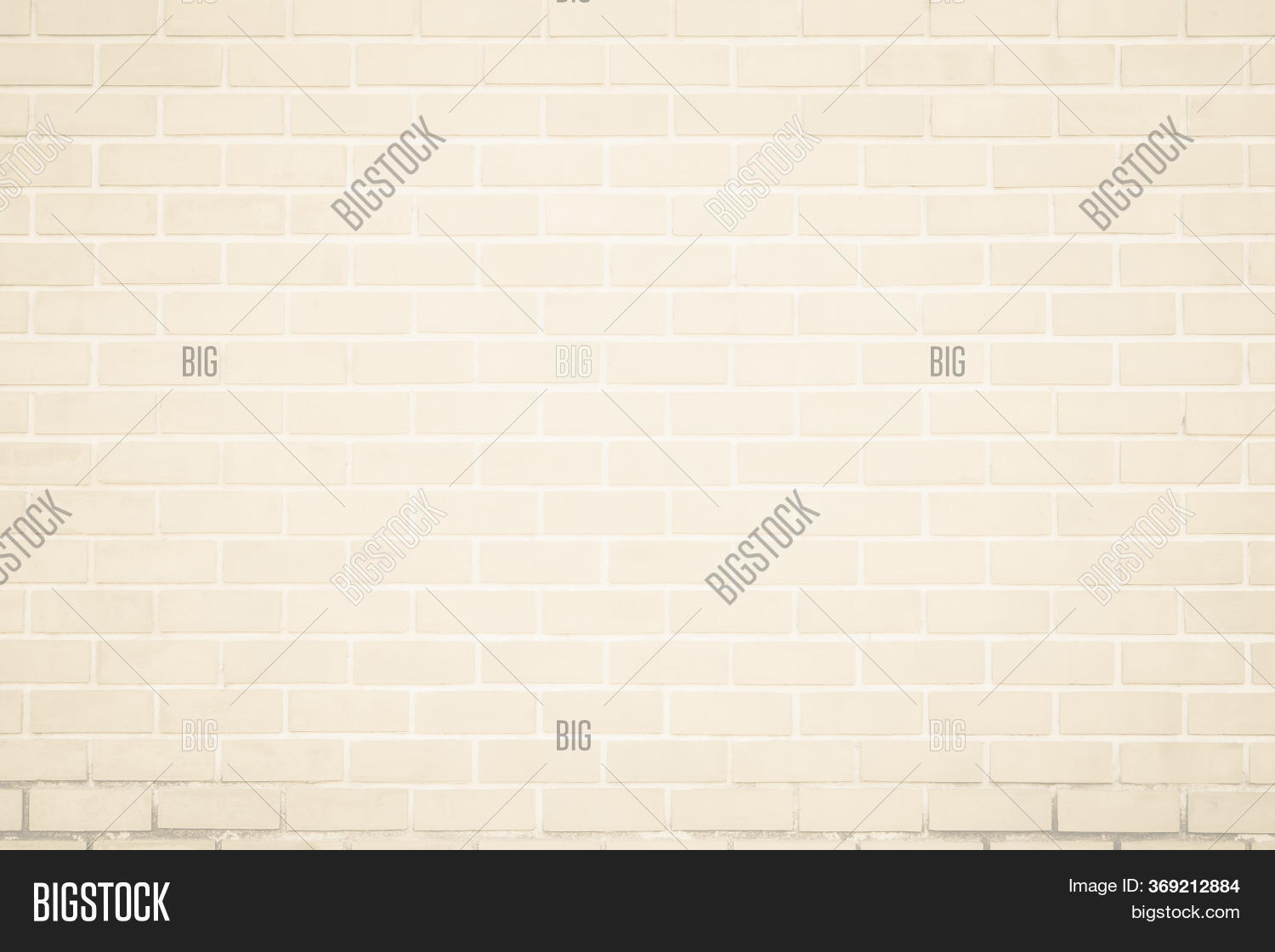 Wall Cream Brick Wall Image & Photo (Free Trial) | Bigstock