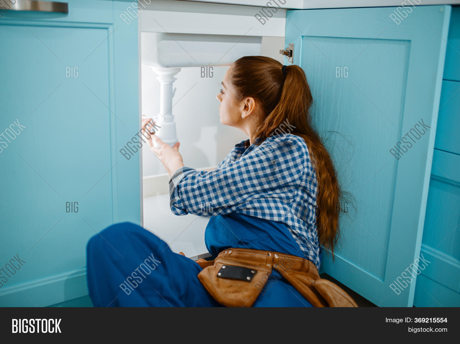 Female Plumber Uniform Image & Photo (Free Trial) | Bigstock