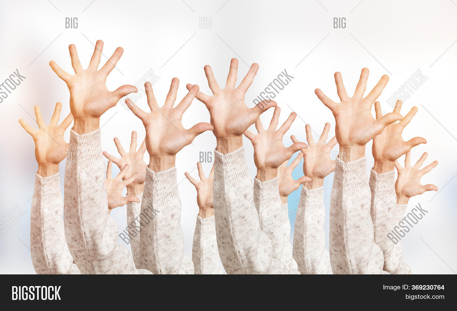 Row Man Hands Showing Image & Photo (Free Trial) | Bigstock