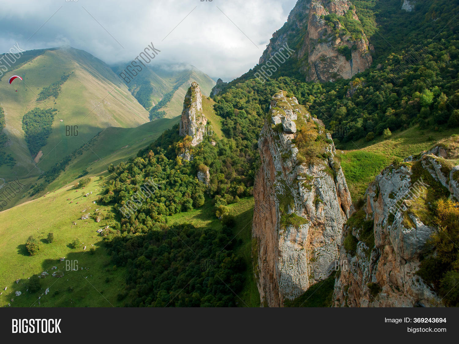 Panorama Chegem Gorge Image & Photo (Free Trial) | Bigstock