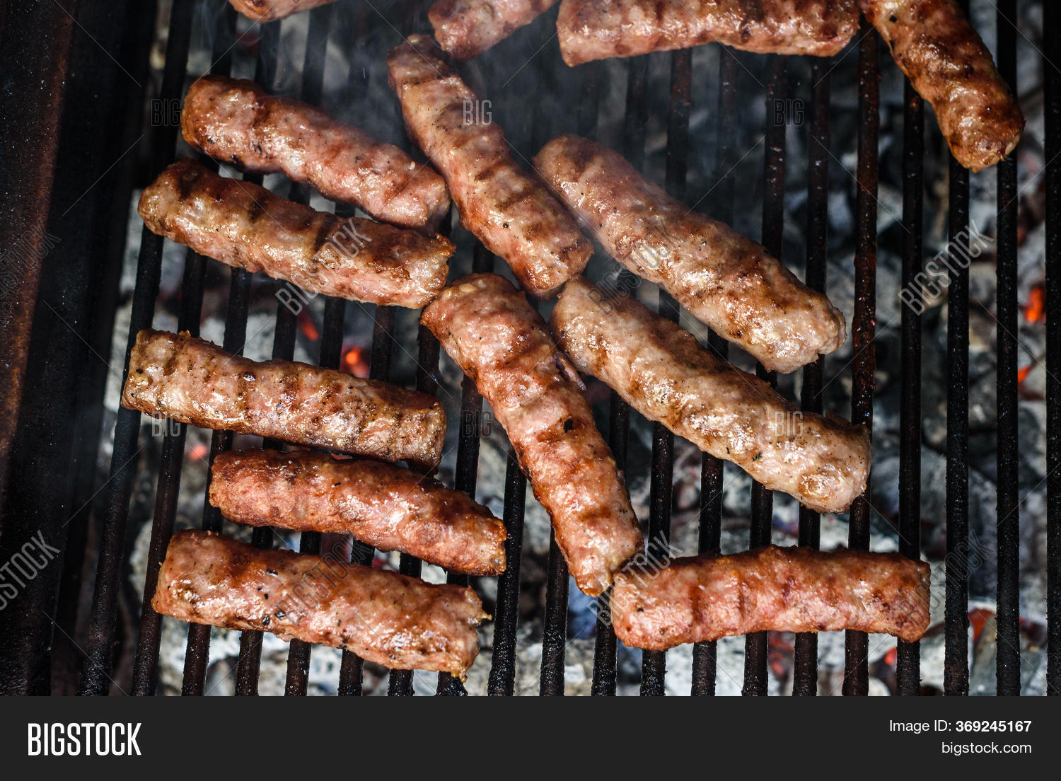Grilling Meat On Image & Photo (Free Trial) | Bigstock