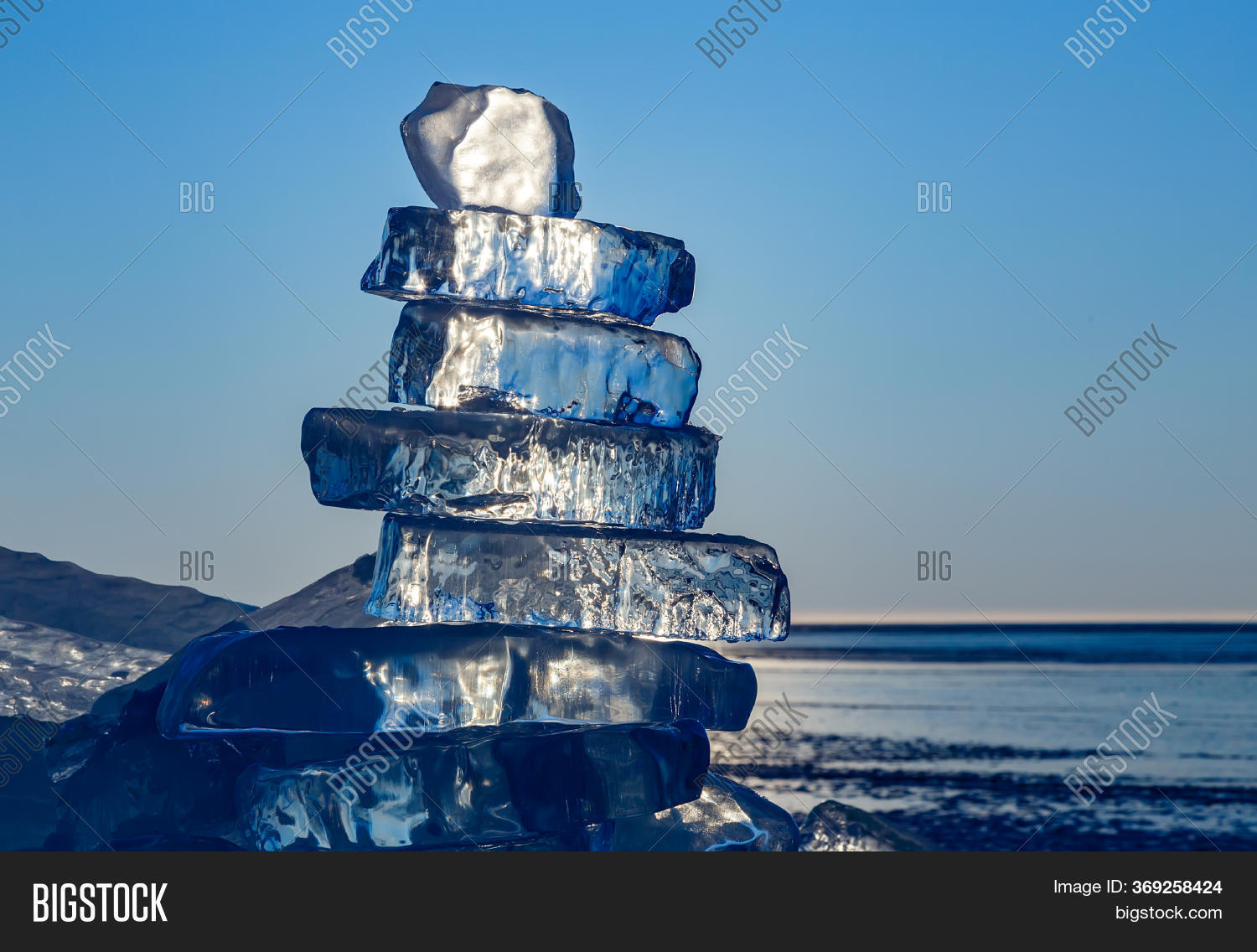 Translucent Blocks Ice Image & Photo (Free Trial) | Bigstock