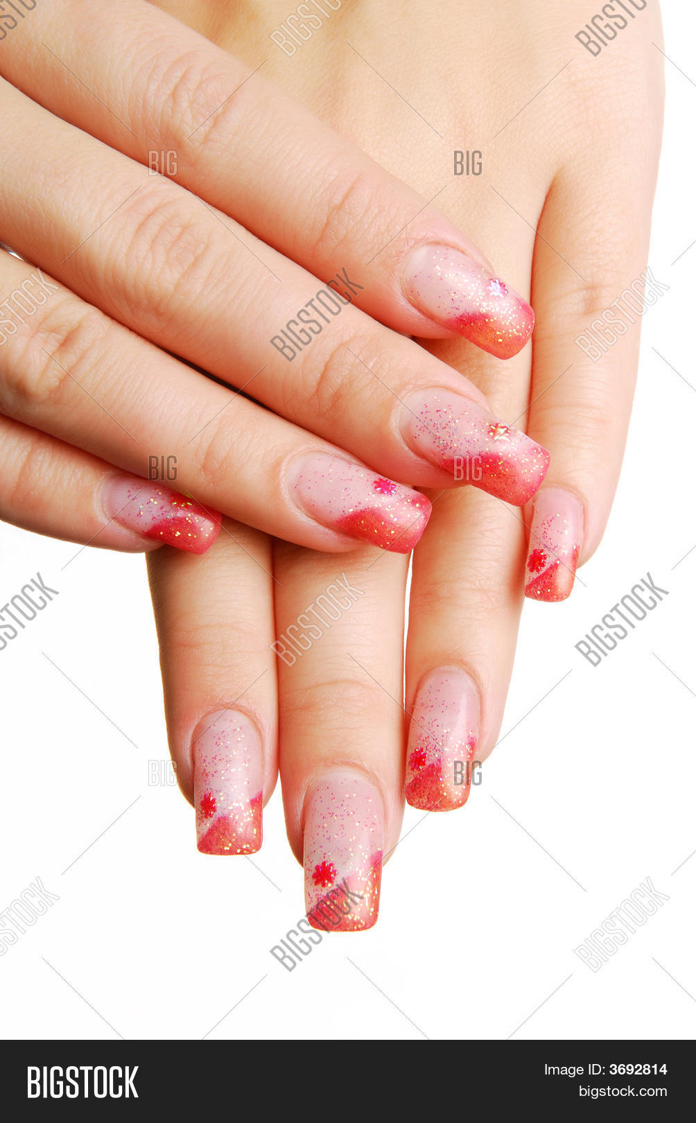 Red Fingernails Image & Photo (Free Trial) | Bigstock