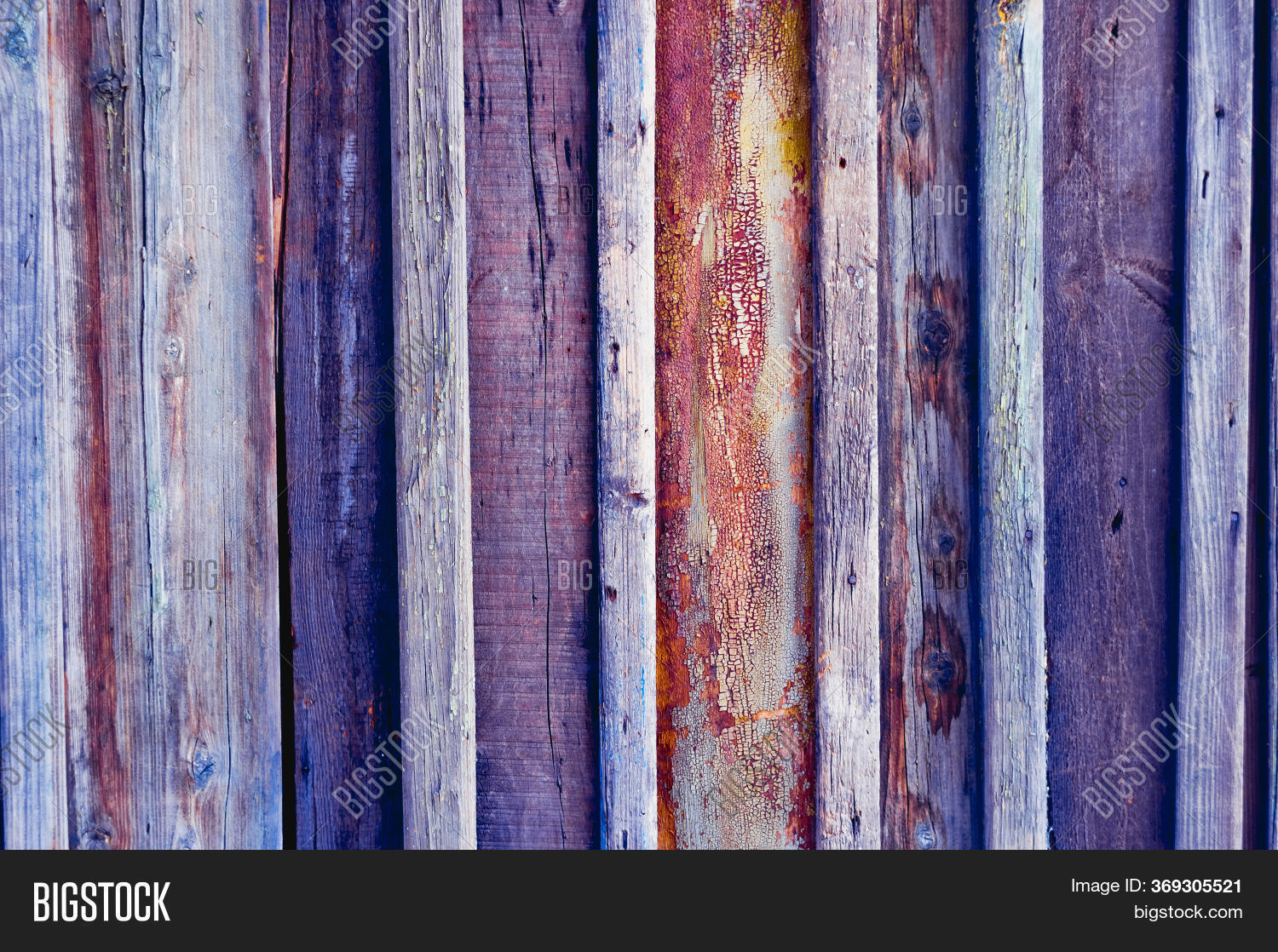 Old Rural Color Fence Image & Photo (Free Trial) | Bigstock