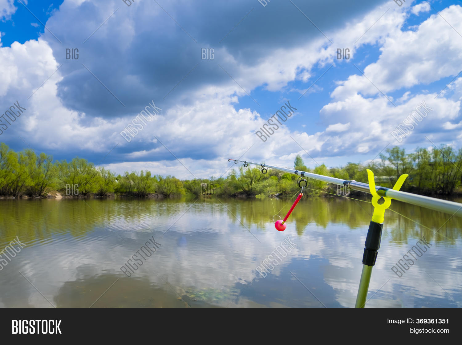 Fishing Rod Thrown Image & Photo (Free Trial) | Bigstock