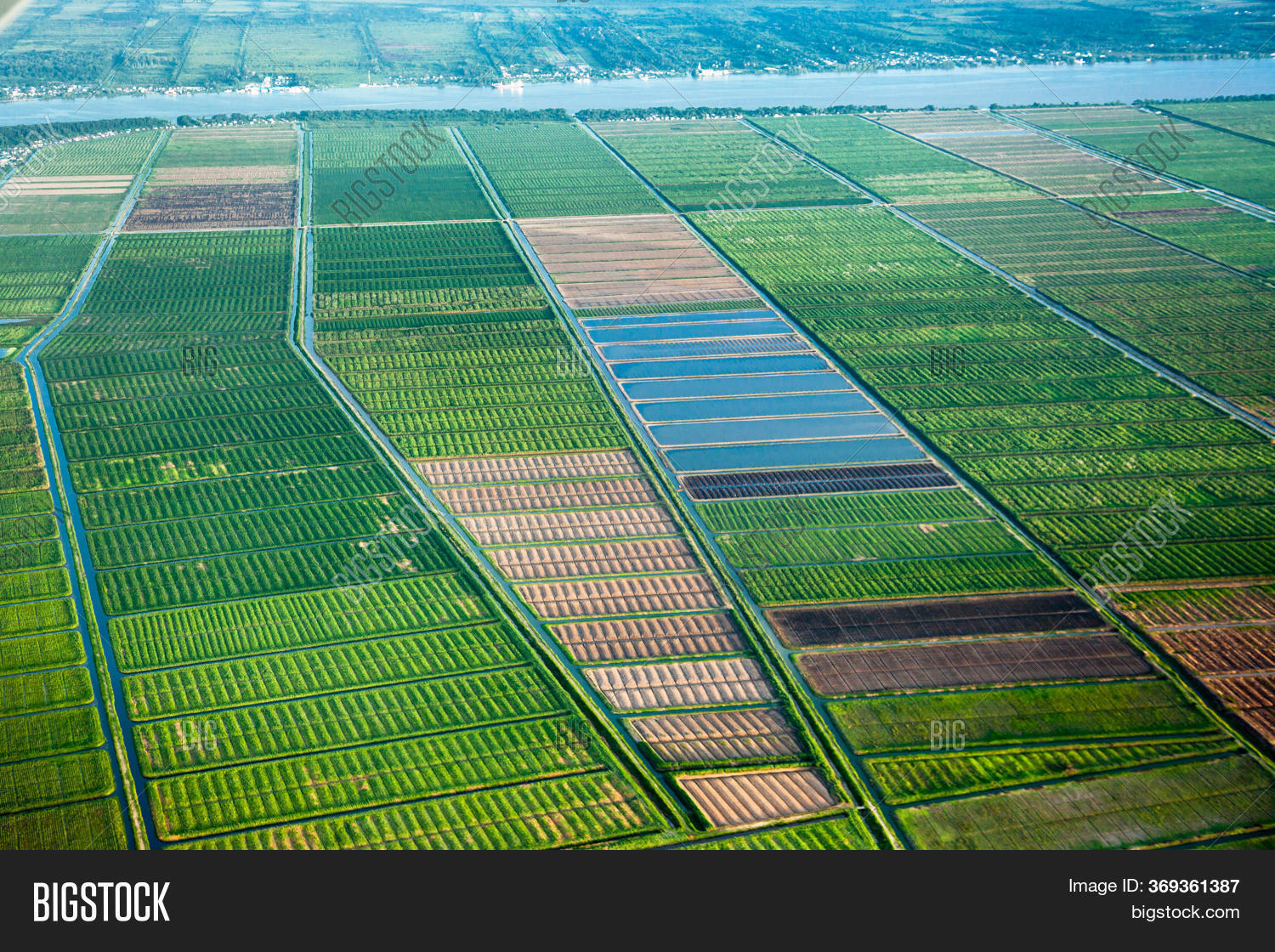 Bird's-eye View Fields Image & Photo (Free Trial) | Bigstock