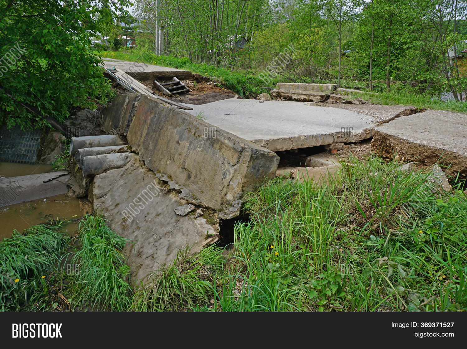 Destroyed Bridge After Image & Photo (Free Trial) | Bigstock