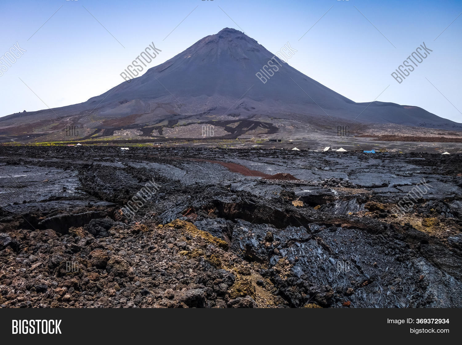 Pico Do Fogo Volcano Image & Photo (Free Trial) | Bigstock