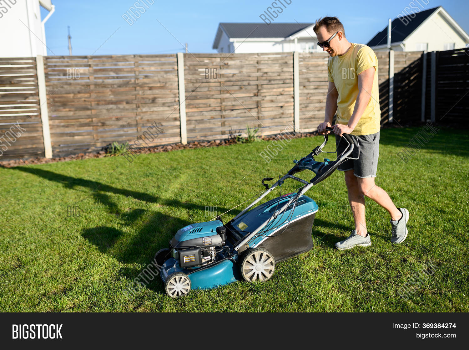 Young Man Uses Push Image & Photo (Free Trial) | Bigstock