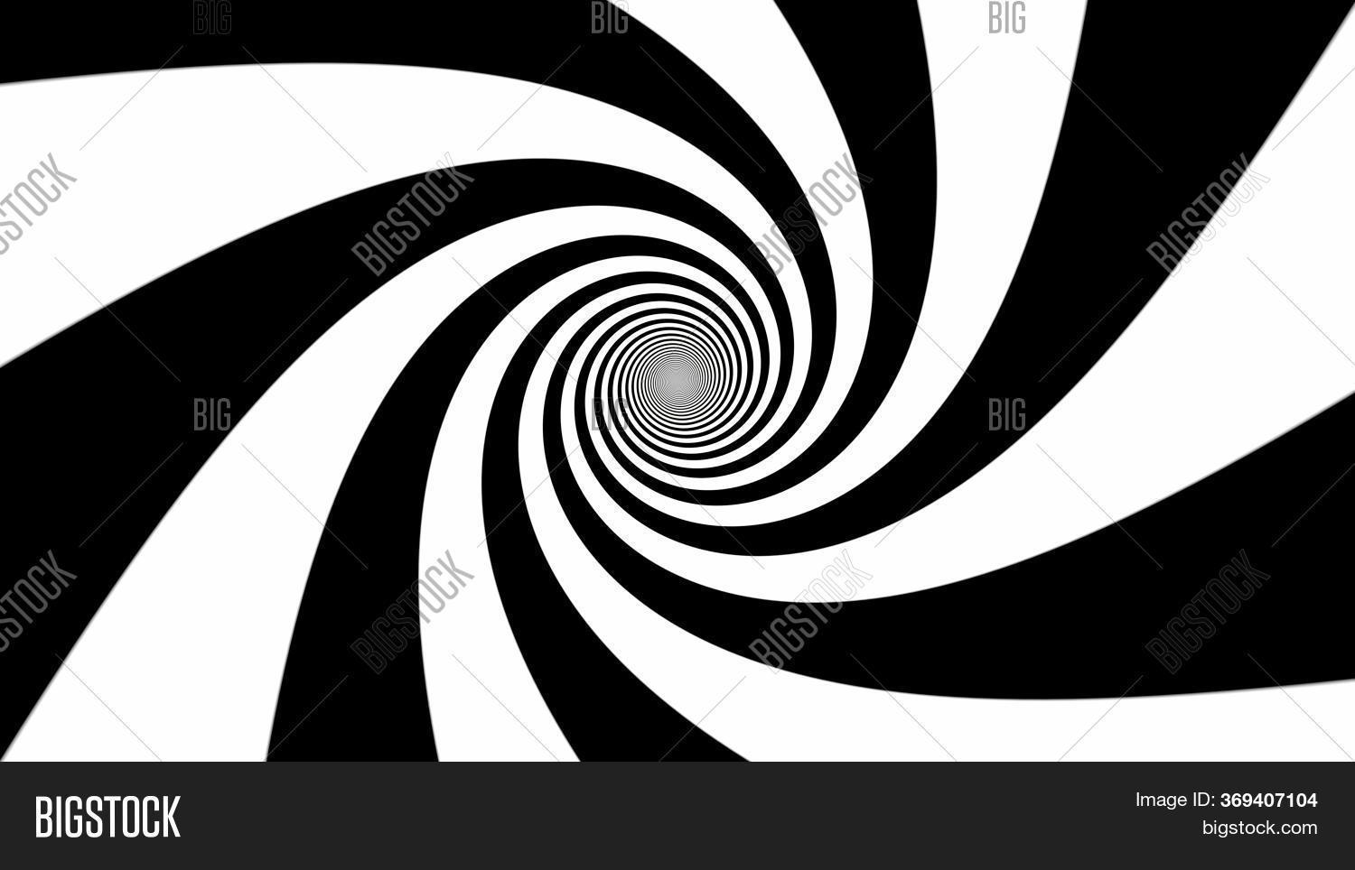 Black White Spiral Image & Photo (Free Trial) | Bigstock