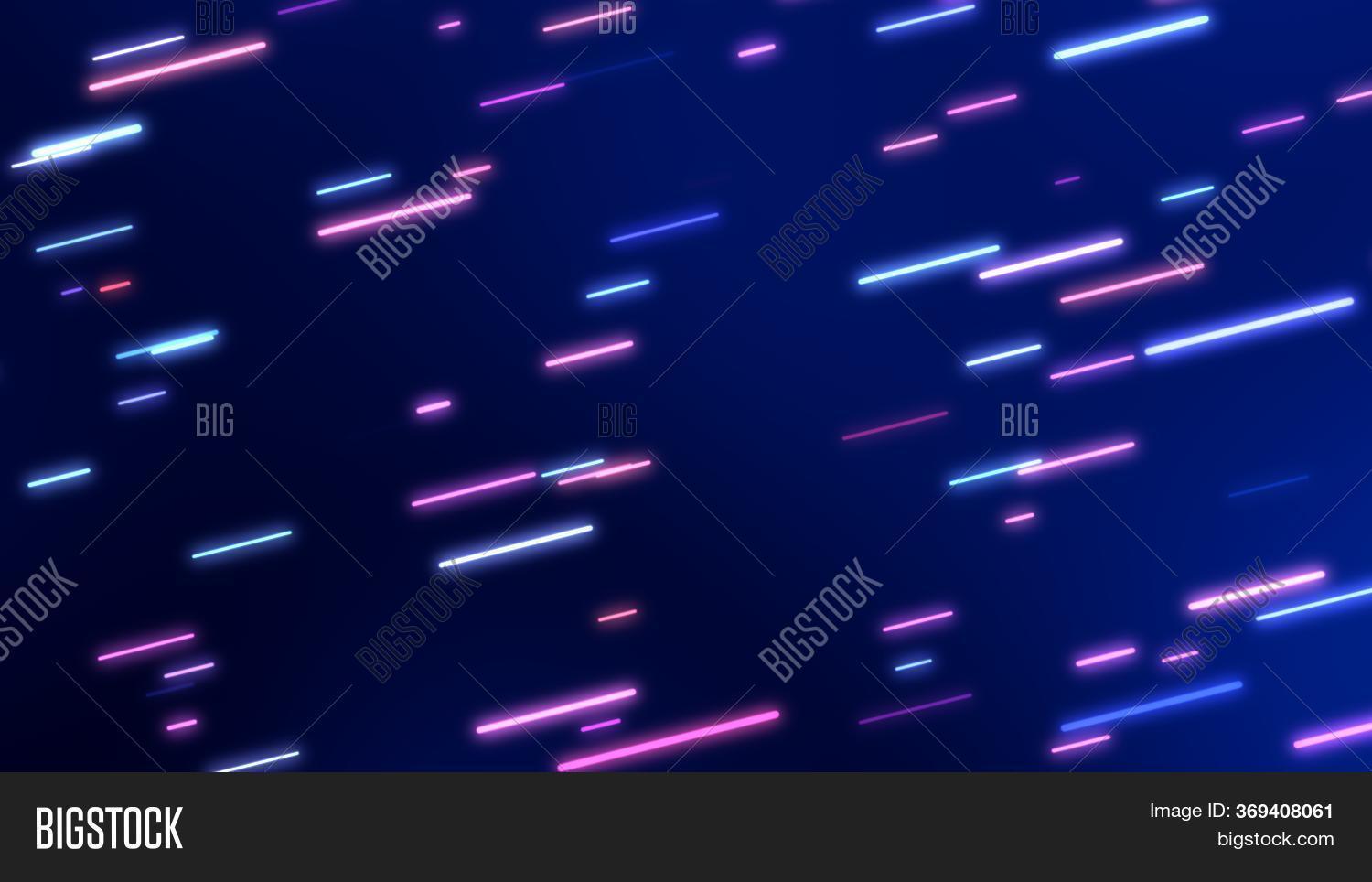 Rounded Glowing Neon Image & Photo (Free Trial) | Bigstock