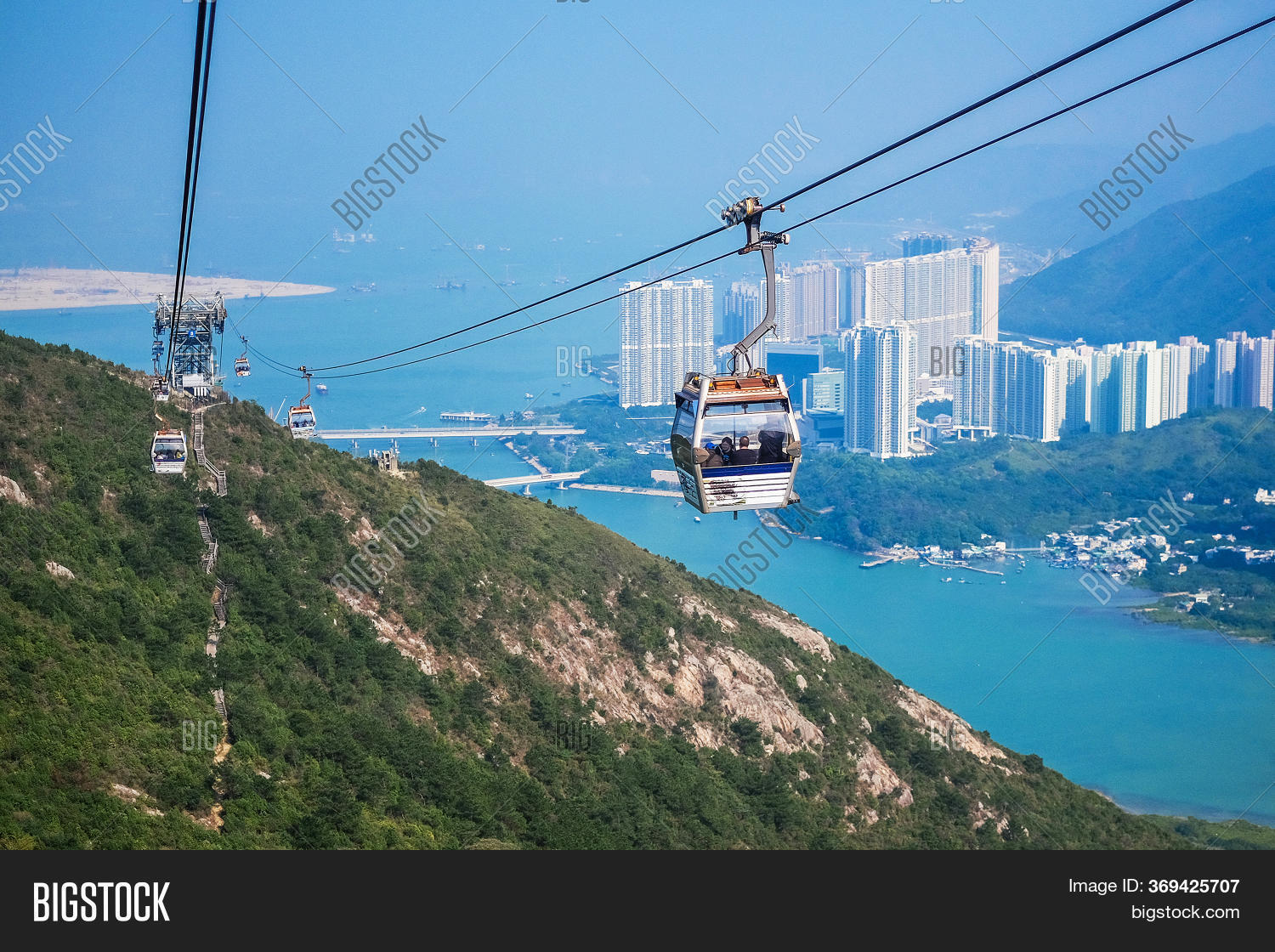 Top View Cable Car, Image & Photo (Free Trial) | Bigstock