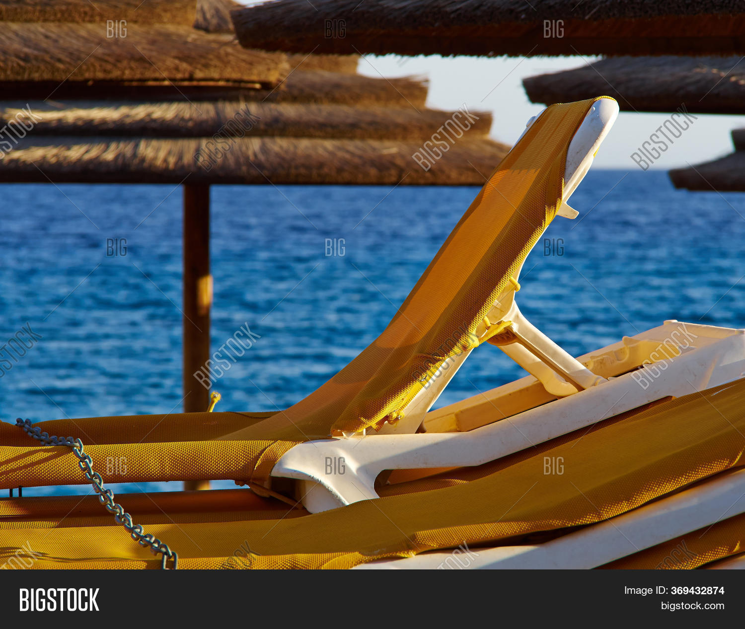 Stack Yellow Sun Beds Image & Photo (Free Trial) | Bigstock