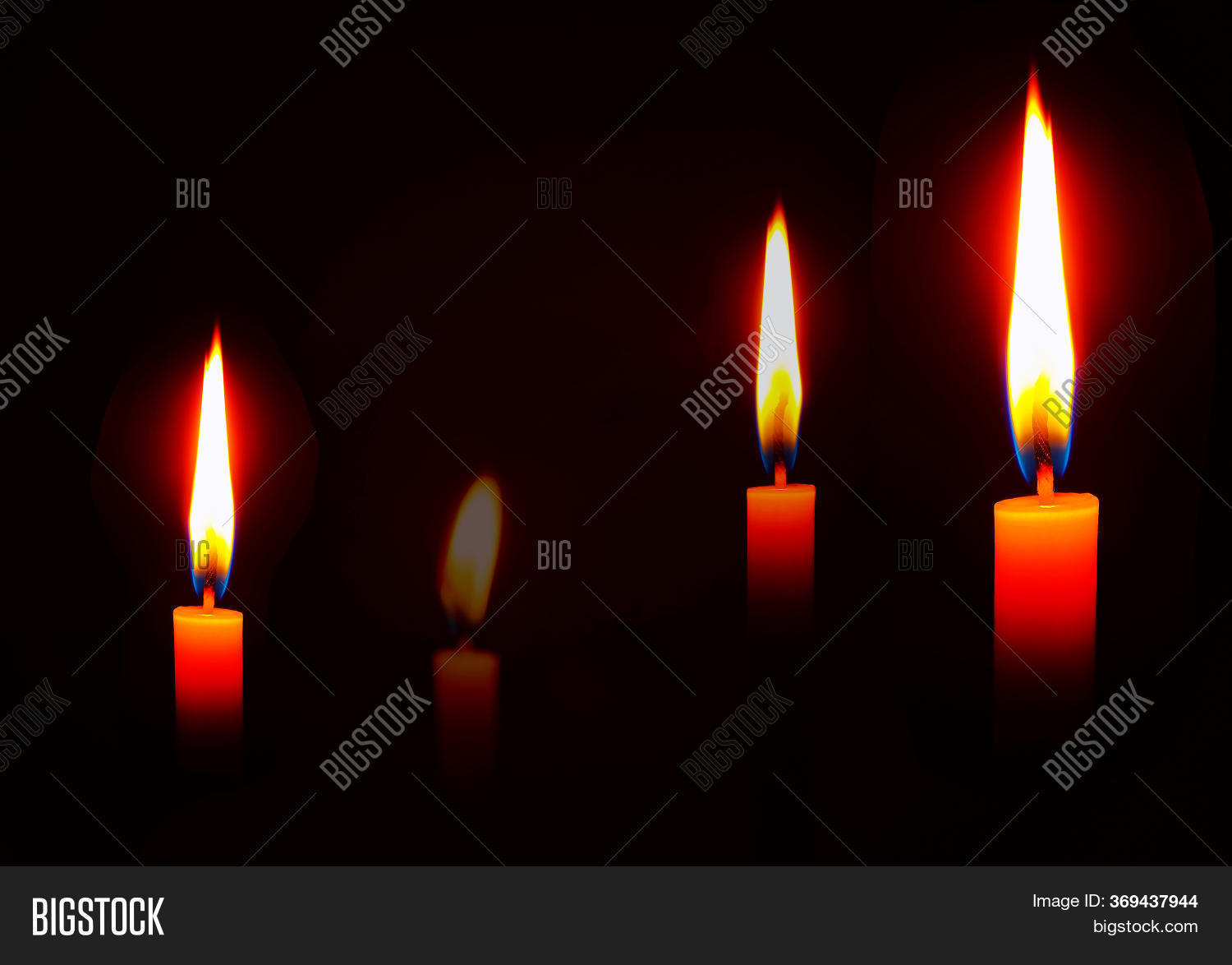 Candle Flame Night. Image & Photo (Free Trial) | Bigstock