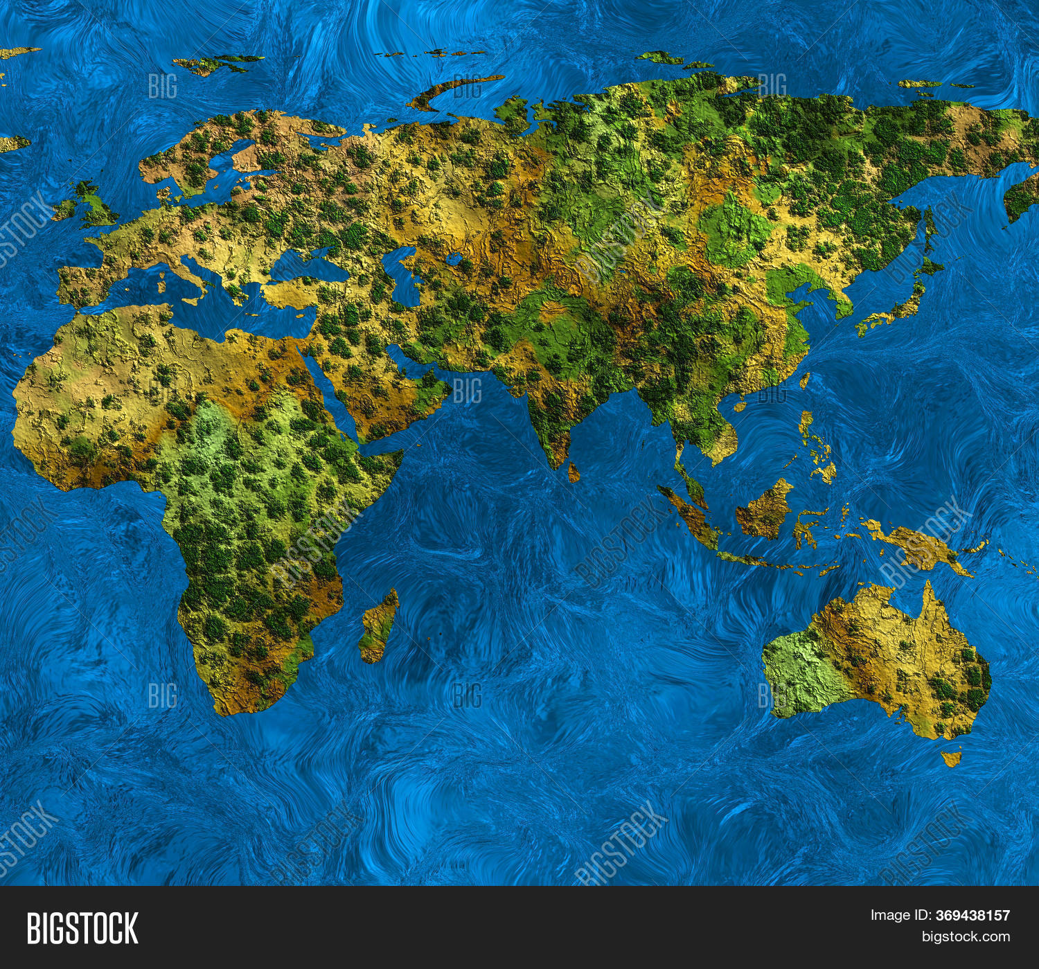 Abstract Map Green Image & Photo (Free Trial) | Bigstock