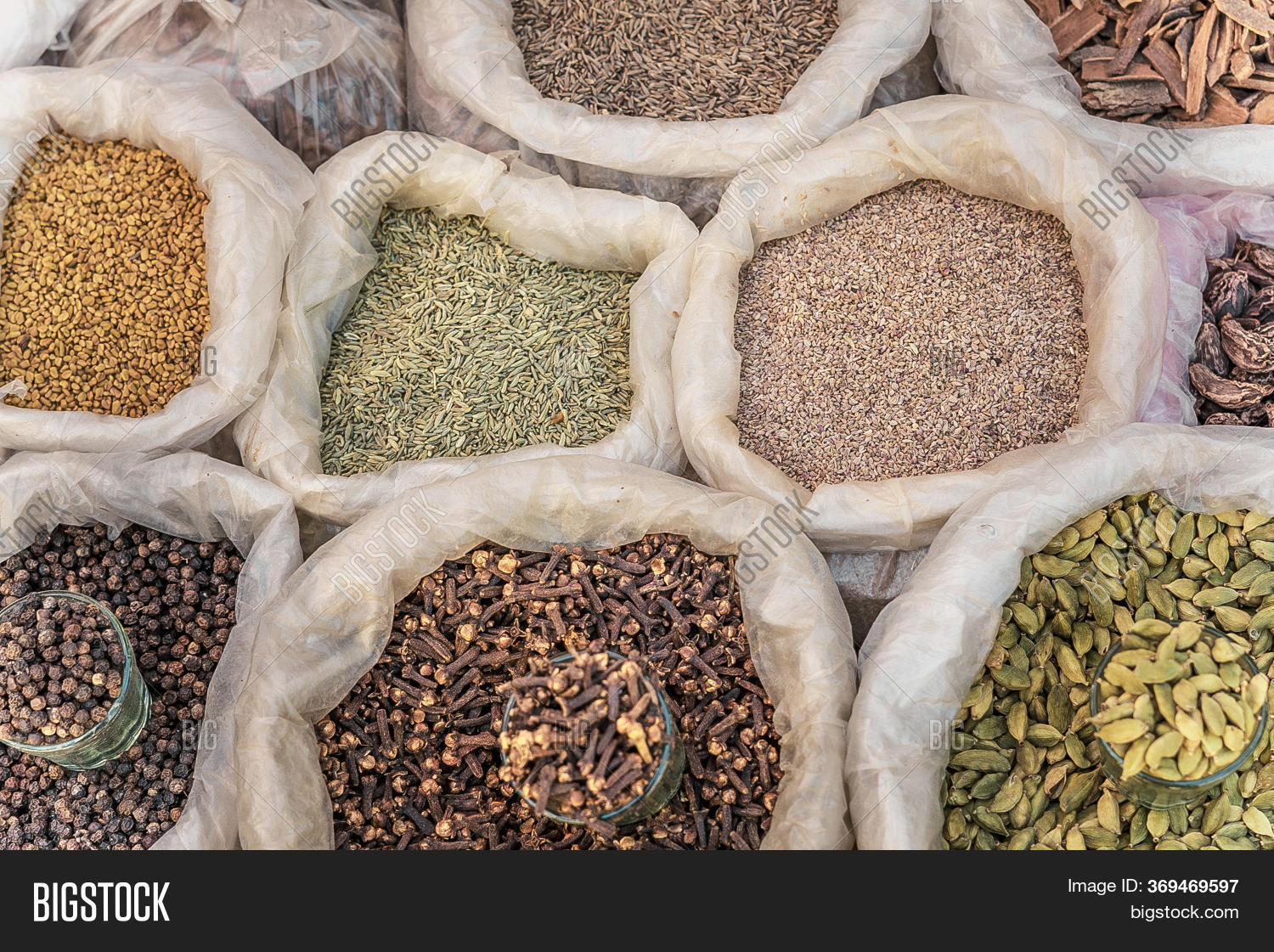 Bags Different Spices Image & Photo (Free Trial) | Bigstock