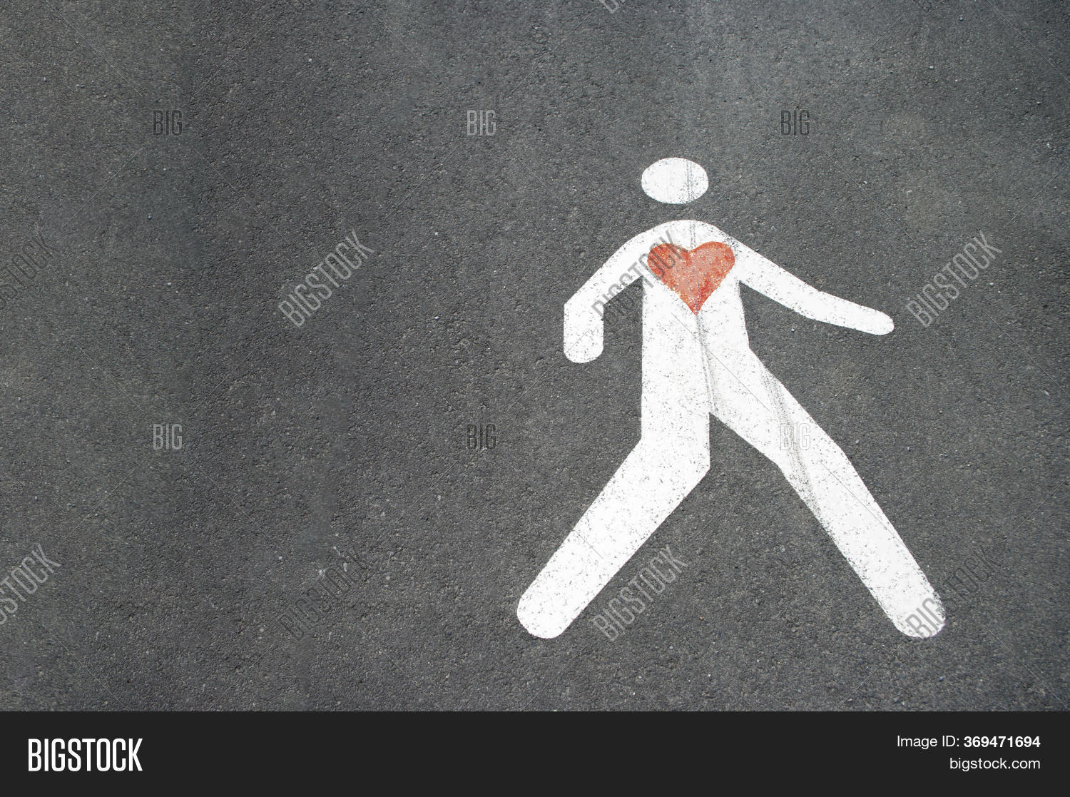 White Painted Sign Man Image & Photo (Free Trial) | Bigstock