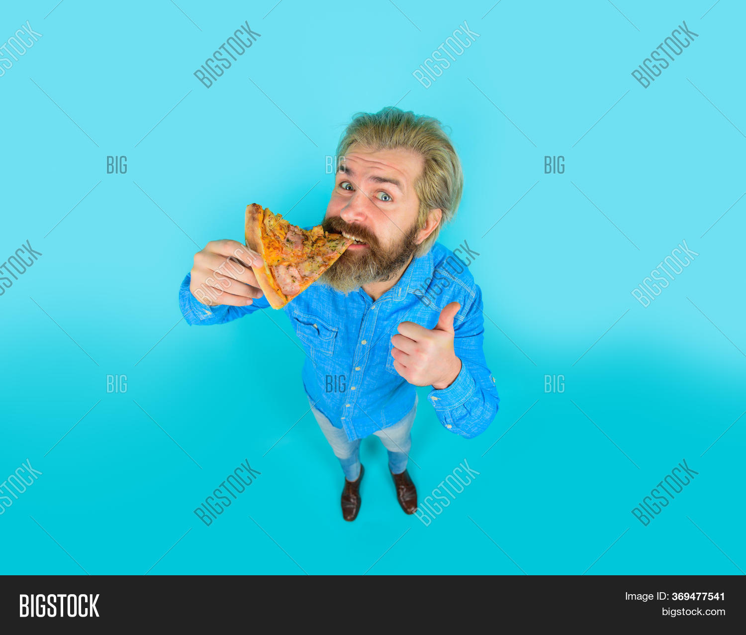 Fast Food. Man Eating Image & Photo (Free Trial) | Bigstock