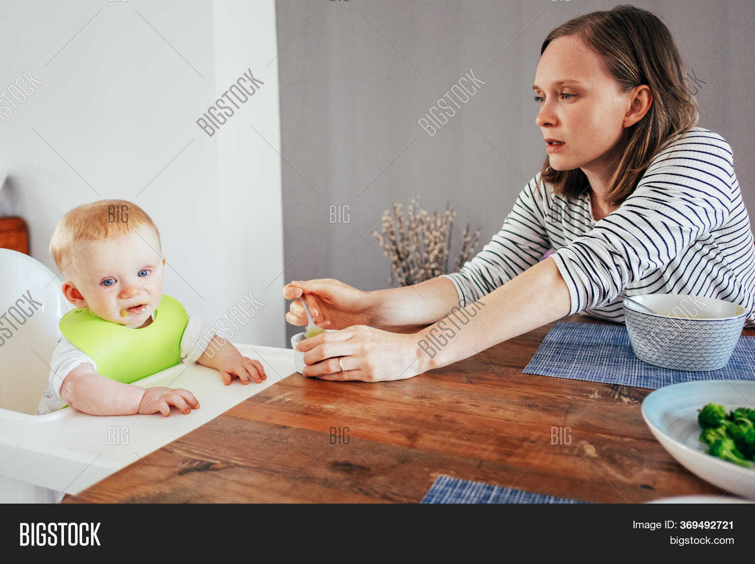Young Woman Feeding Image & Photo (Free Trial) | Bigstock