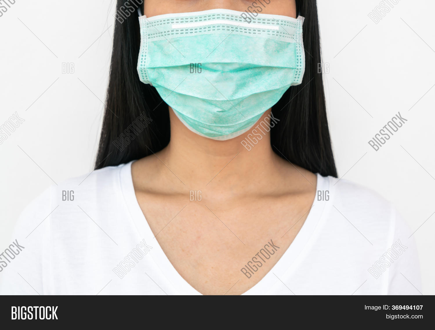 Surgical Mask. Woman Image & Photo (Free Trial) | Bigstock