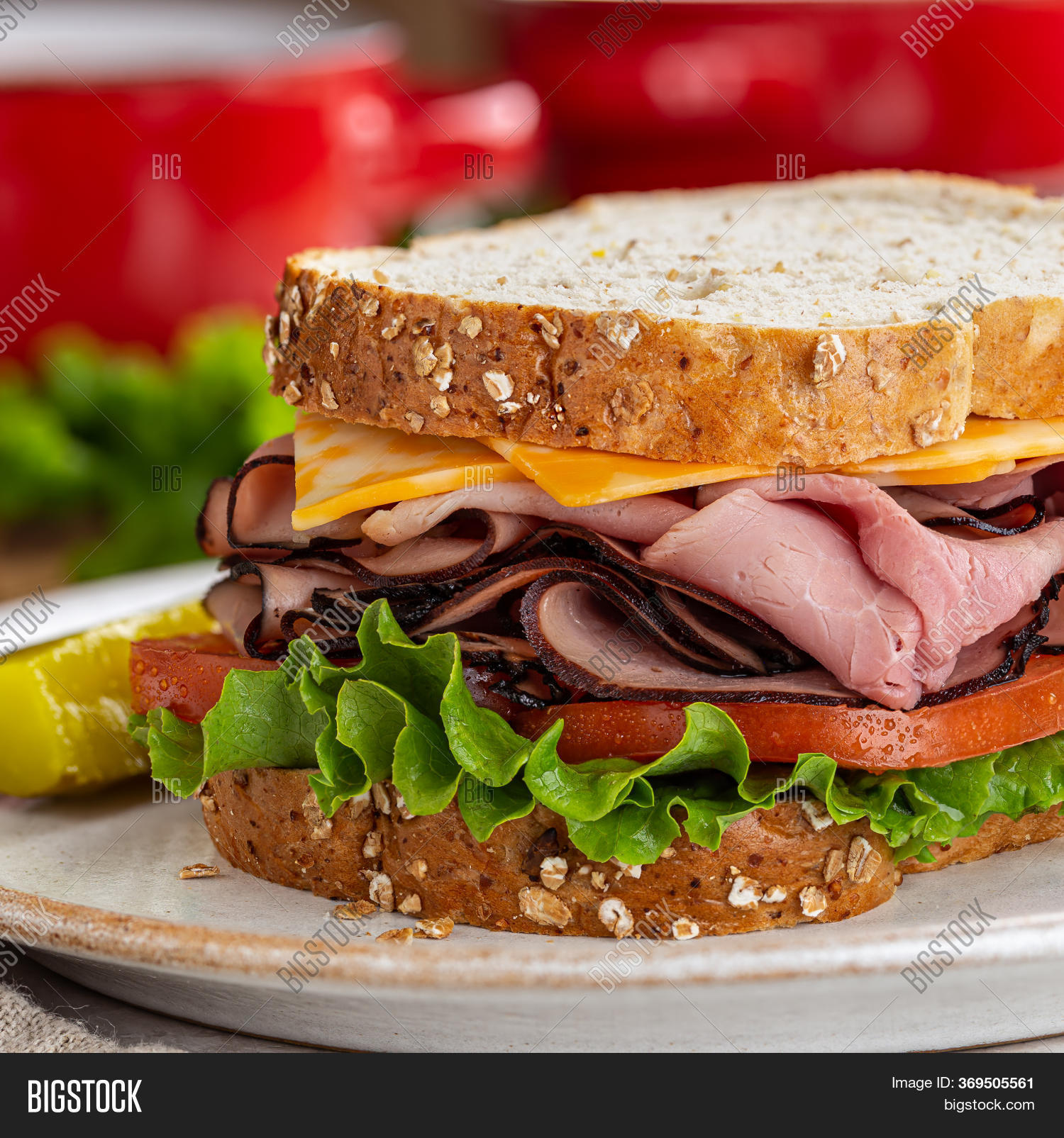 Sliced Deli Ham Image & Photo (Free Trial) | Bigstock