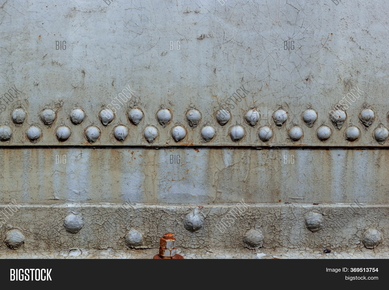 Rusty Rivets On Iron Image & Photo (Free Trial) | Bigstock