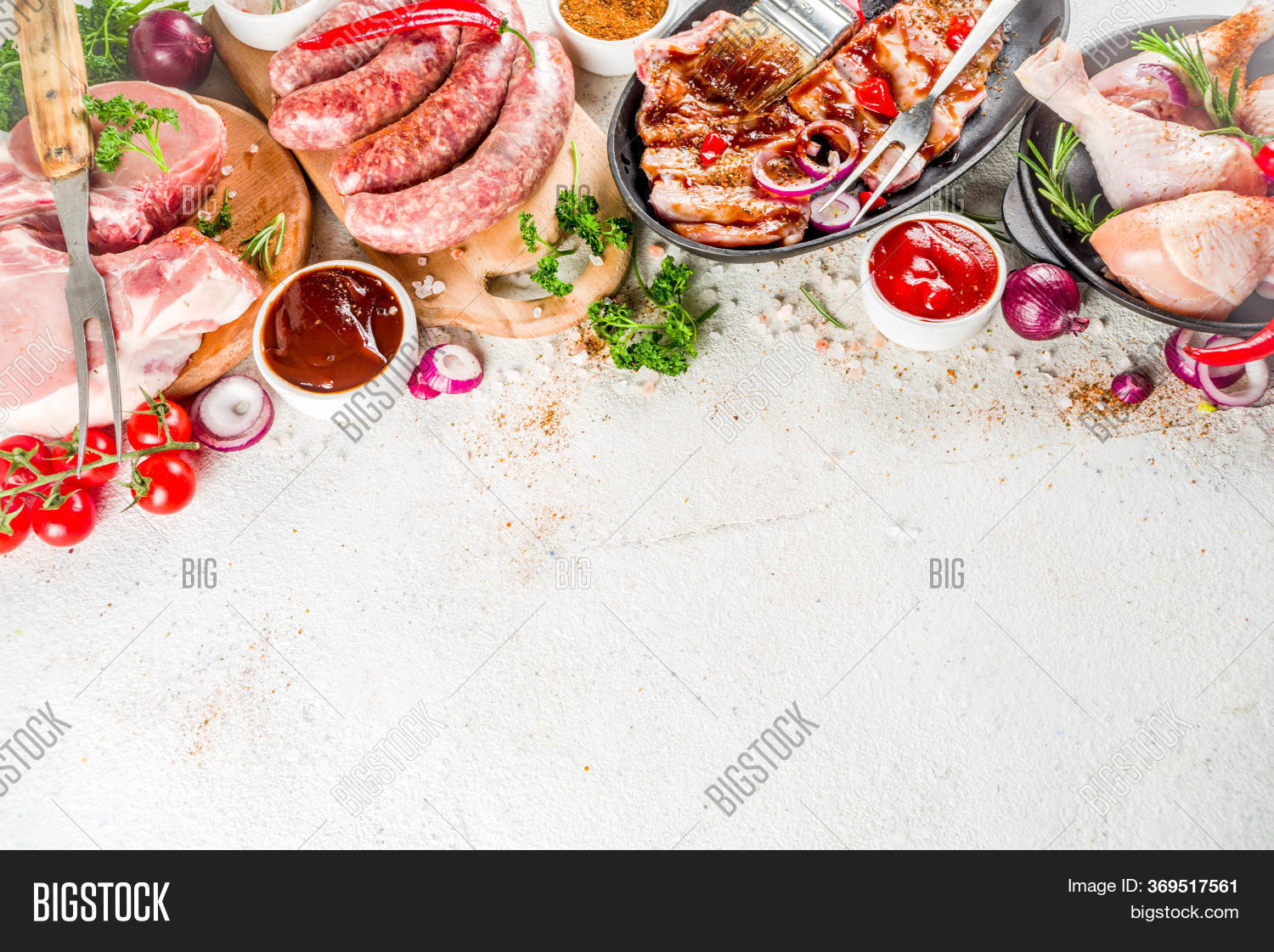 Various Raw Meat Ready Image & Photo (Free Trial) | Bigstock
