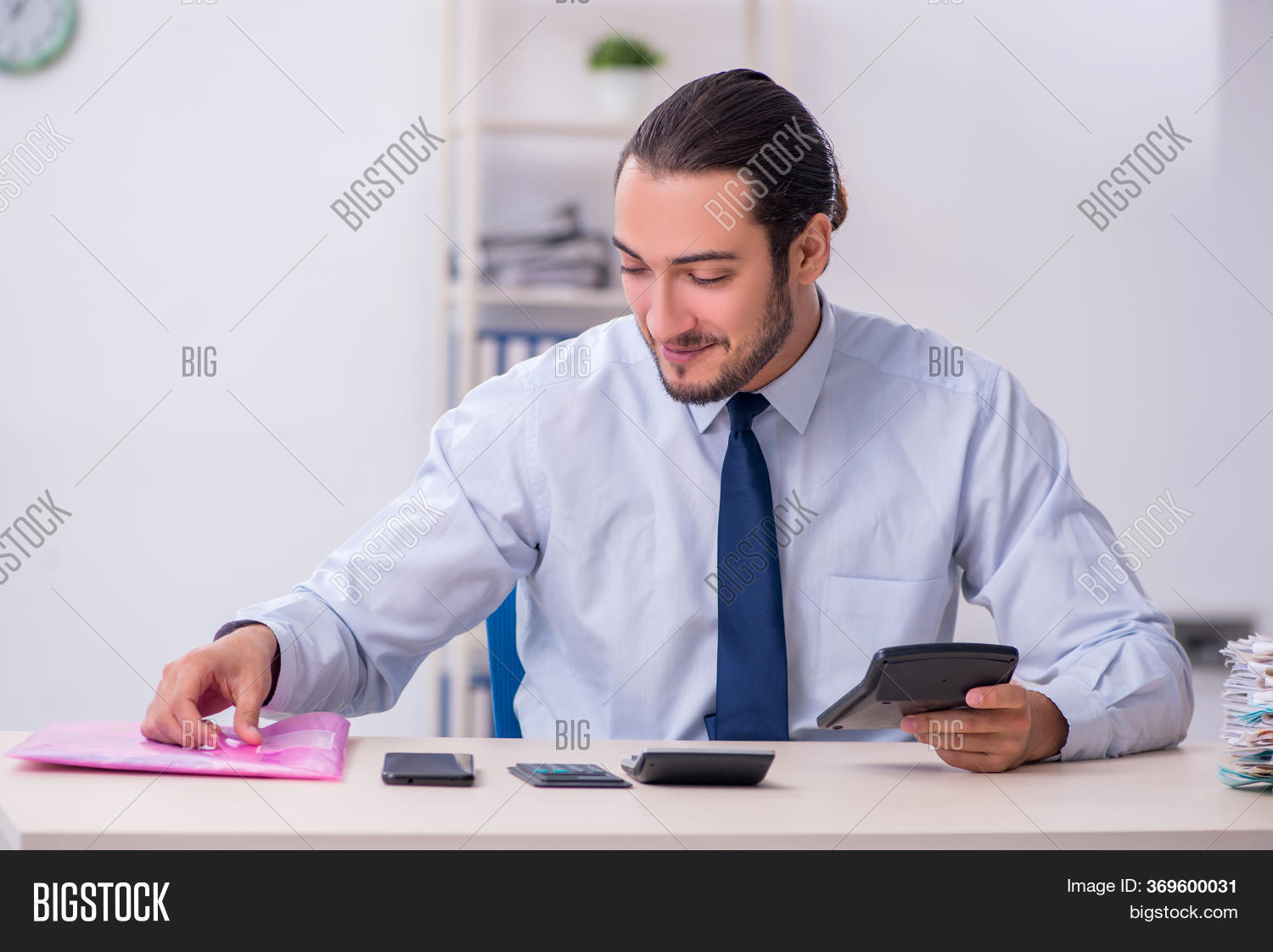 Young Male Employee Image & Photo (Free Trial) | Bigstock