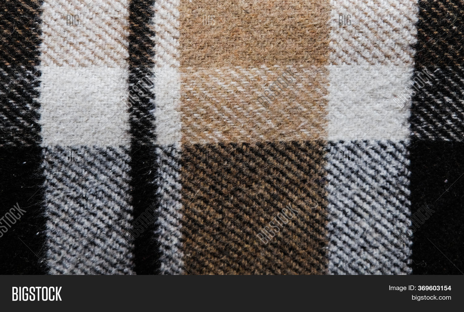Brown Plaid Blanket. Image & Photo (Free Trial) | Bigstock