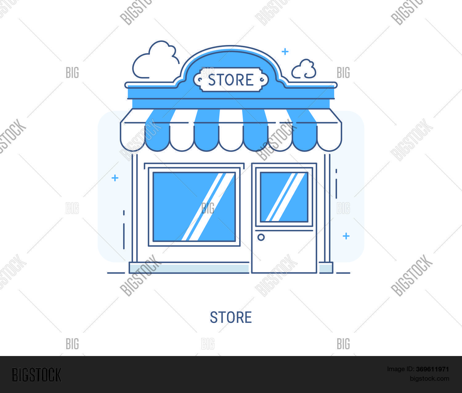 Mini Grocery Store Front