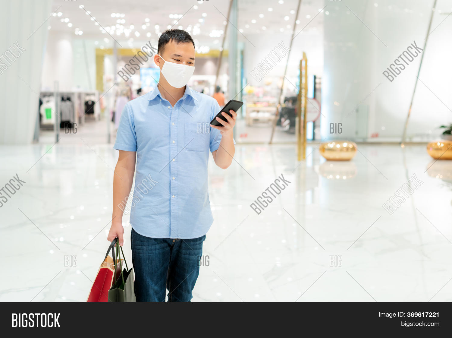 Asian Man Wearing Mask Image & Photo (Free Trial) | Bigstock