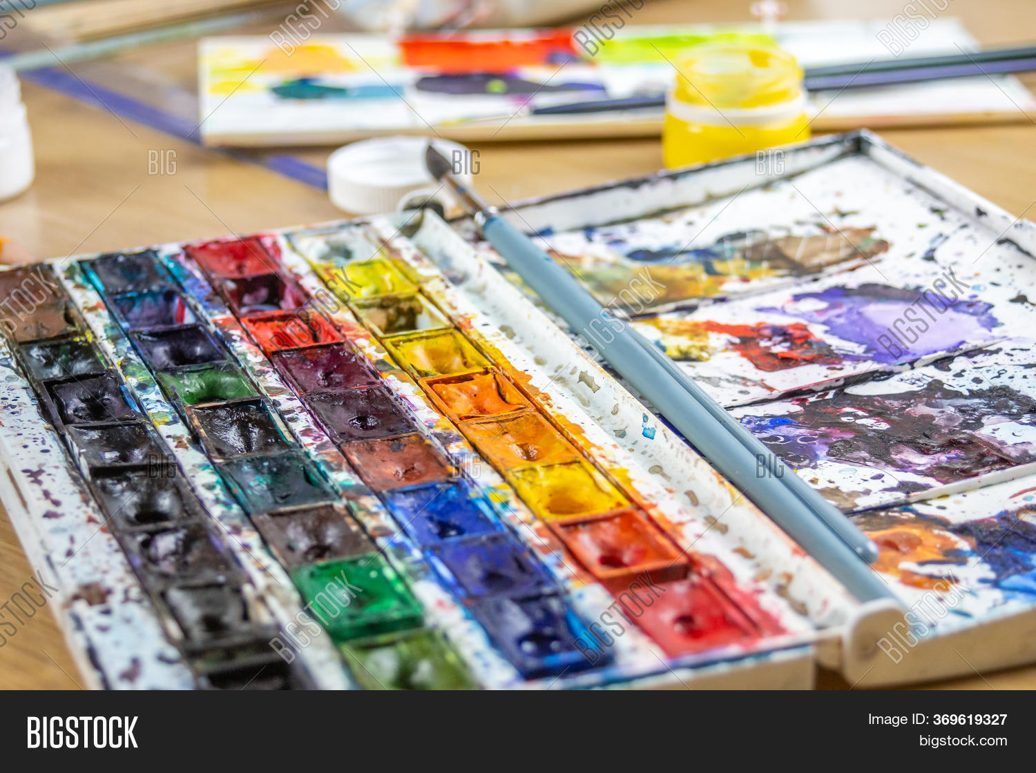Set Palette Multicolor Image & Photo (Free Trial) | Bigstock