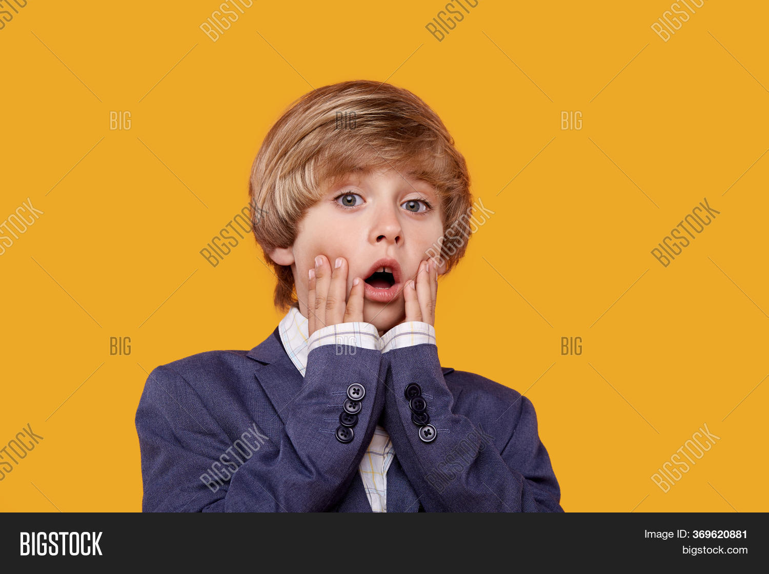 Frightened Boy Blond, Image & Photo (Free Trial) | Bigstock