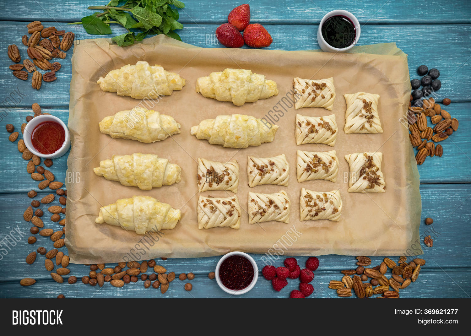 Dough On Baking Paper Image & Photo (Free Trial) | Bigstock