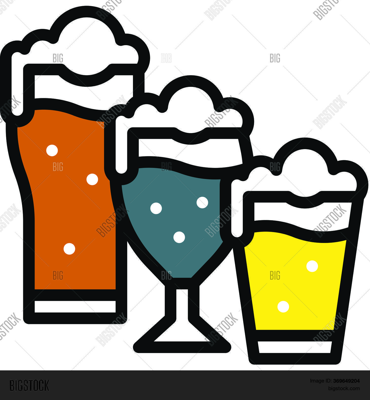 Beer Blackbeer Root Vector & Photo (Free Trial) | Bigstock