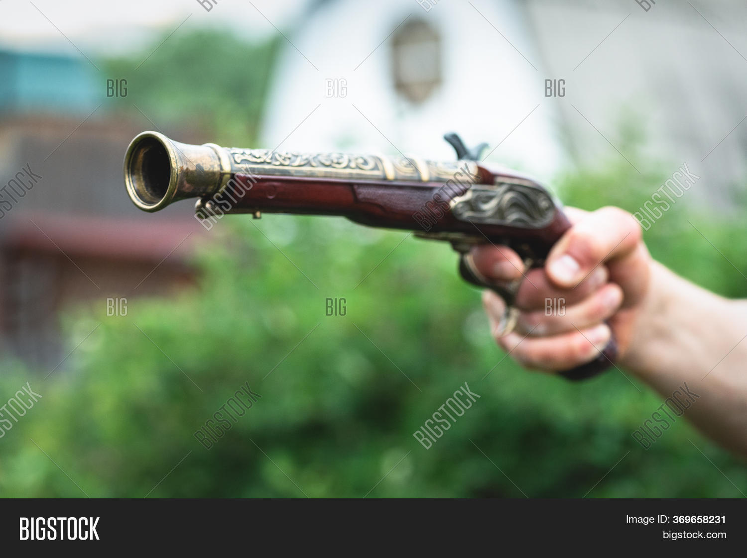 Old Musket Gun Pirate Image & Photo (Free Trial) | Bigstock