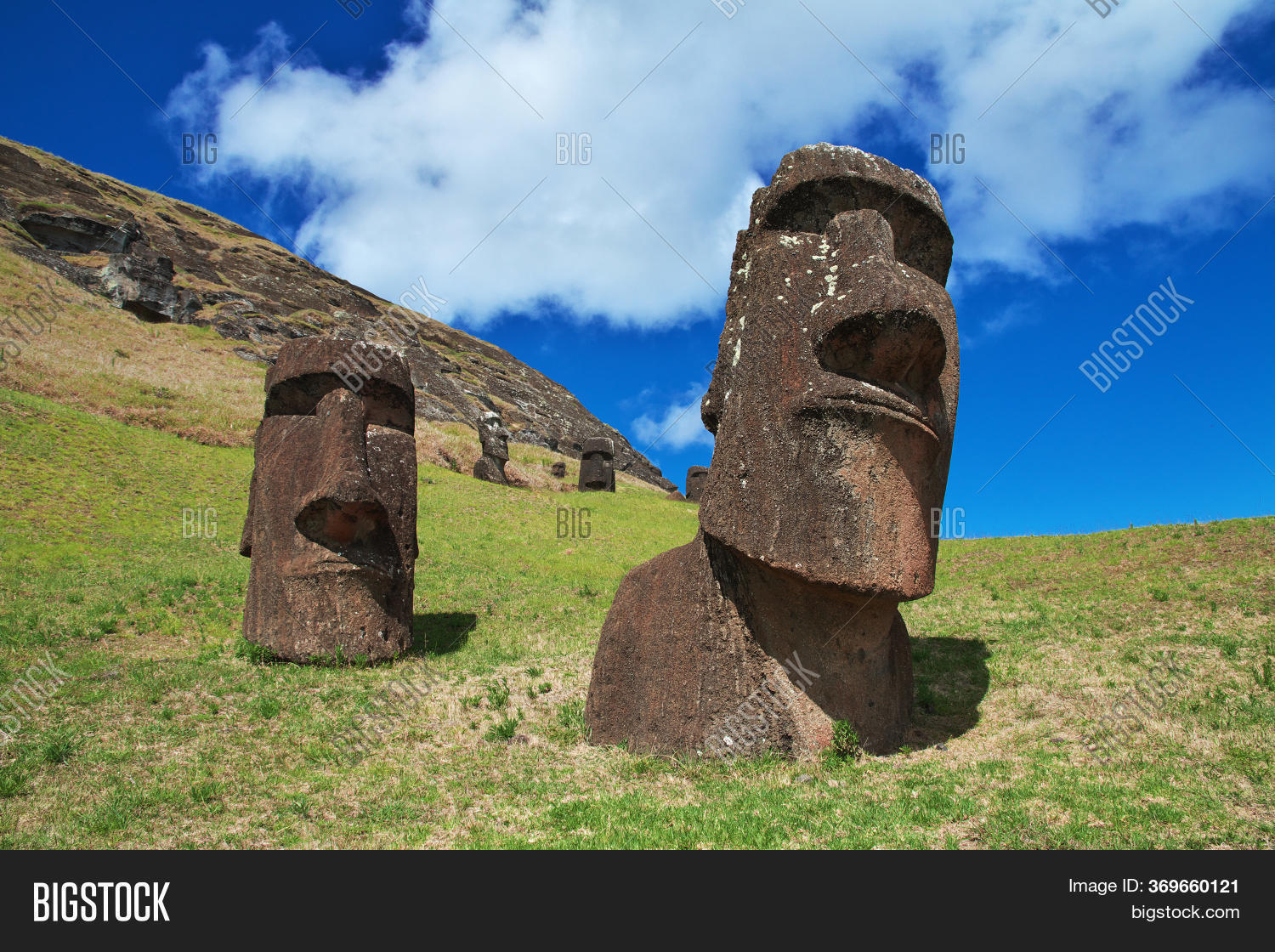Rapa Nui. Statue Moai Image & Photo (Free Trial) | Bigstock