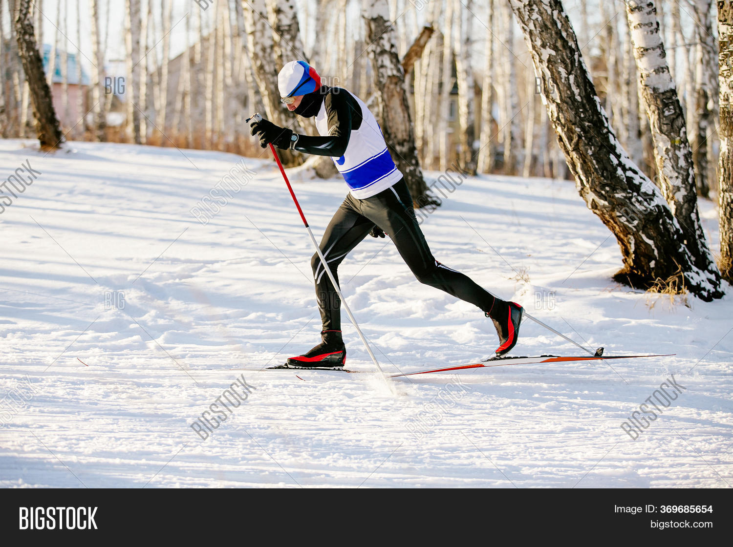 Athlete Skier Move Image & Photo (Free Trial) | Bigstock