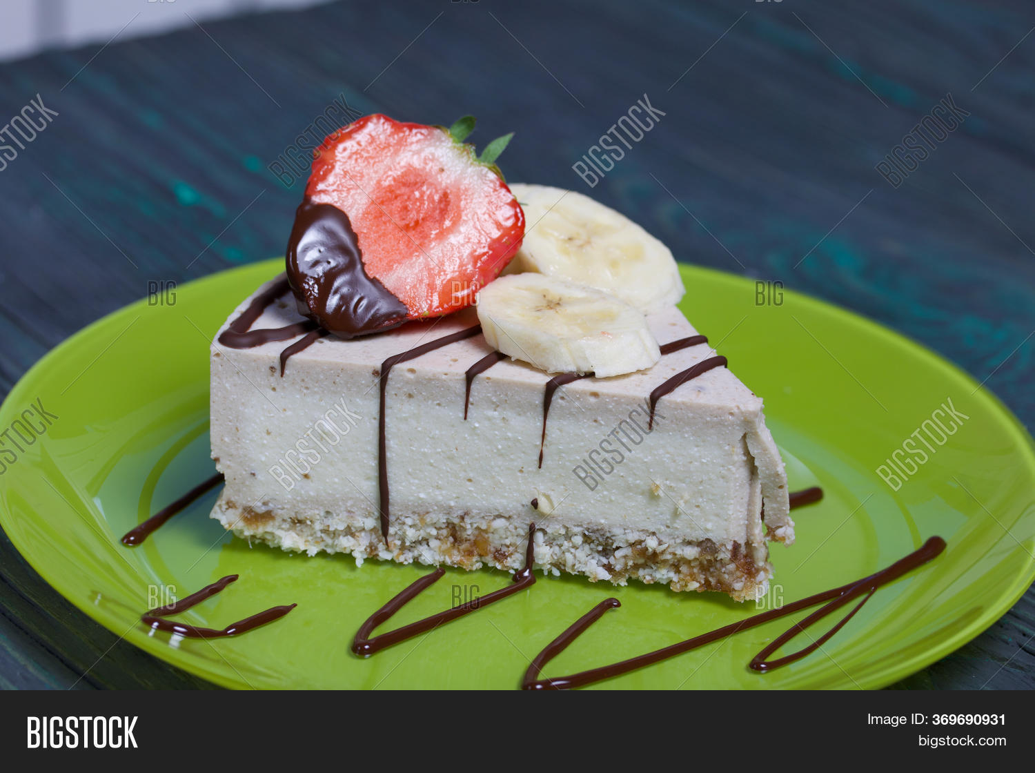 Cheesecake On Plate. Image & Photo (Free Trial) | Bigstock