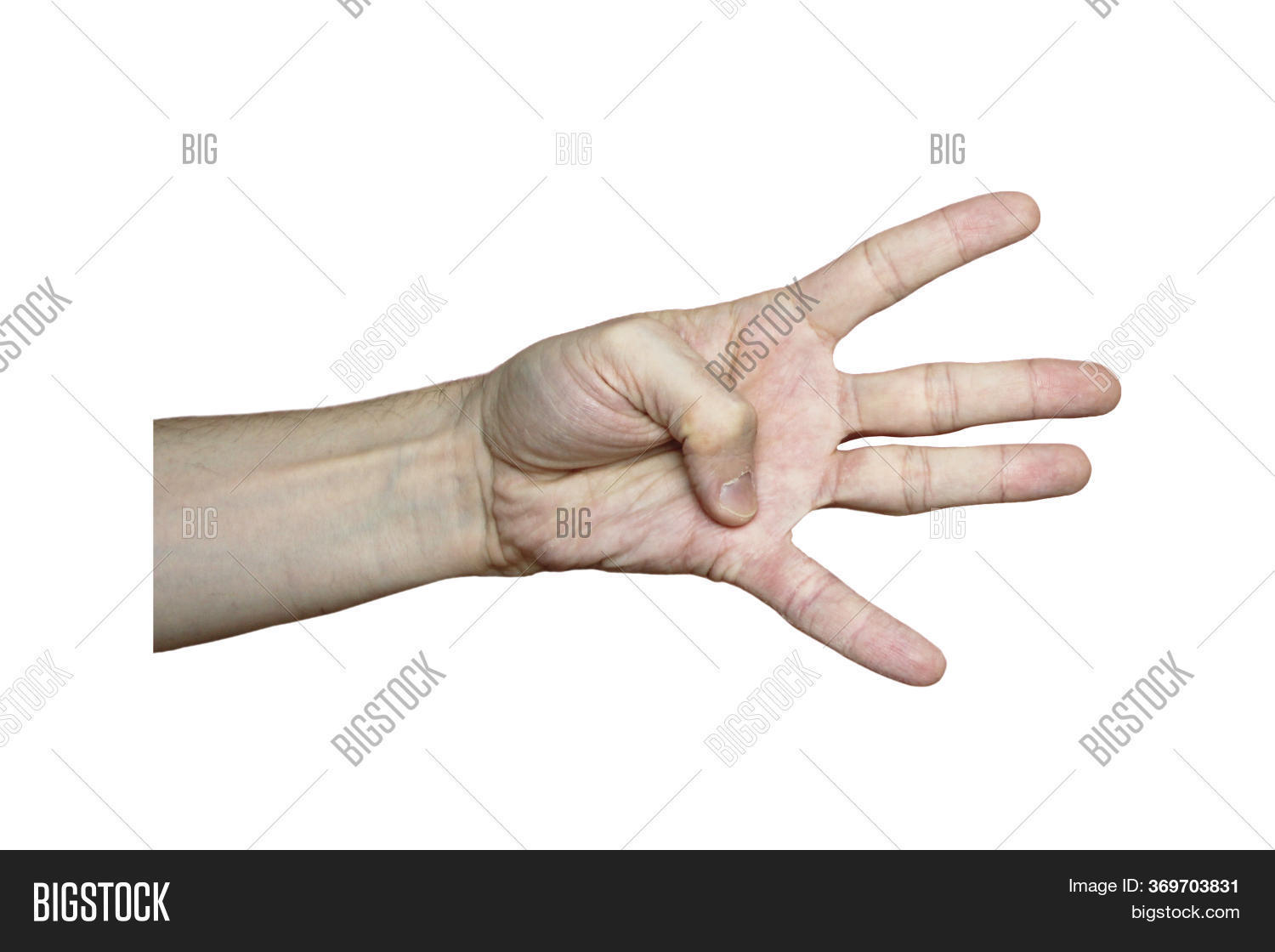 Male Hand Fair Skin Image & Photo (Free Trial) | Bigstock