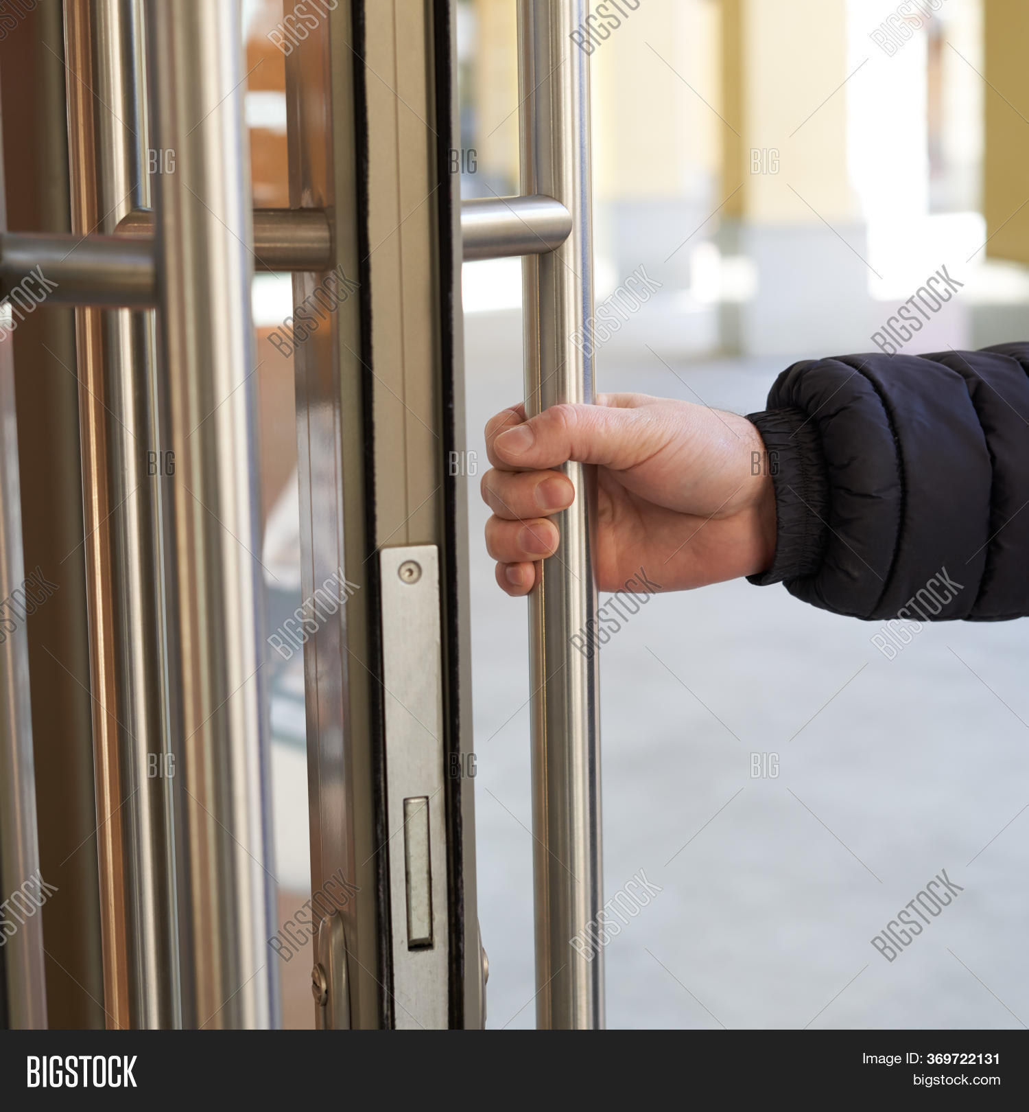 Man Takes Door Handle Image & Photo (Free Trial) | Bigstock