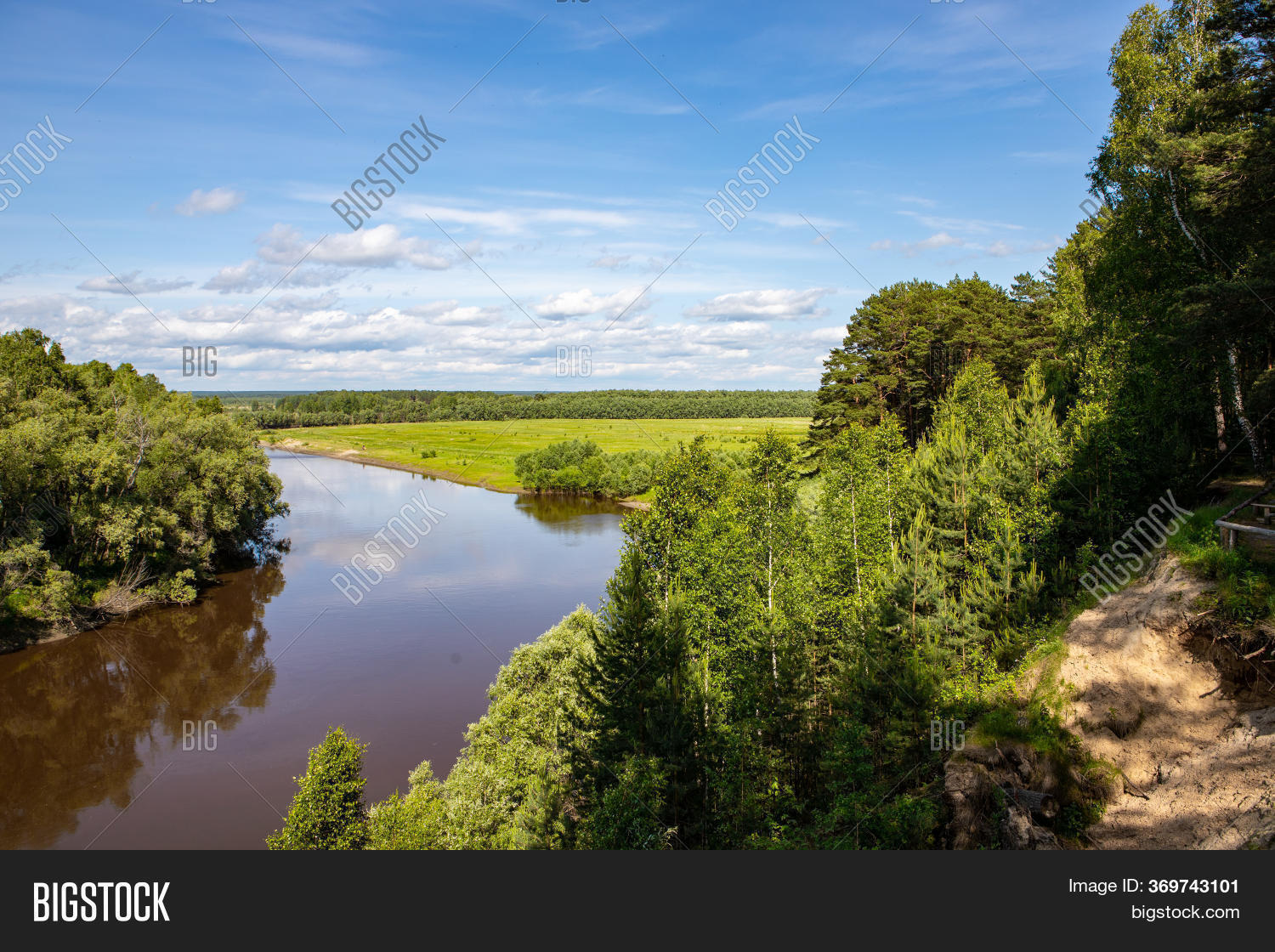 Small River Flows Image & Photo (Free Trial) | Bigstock
